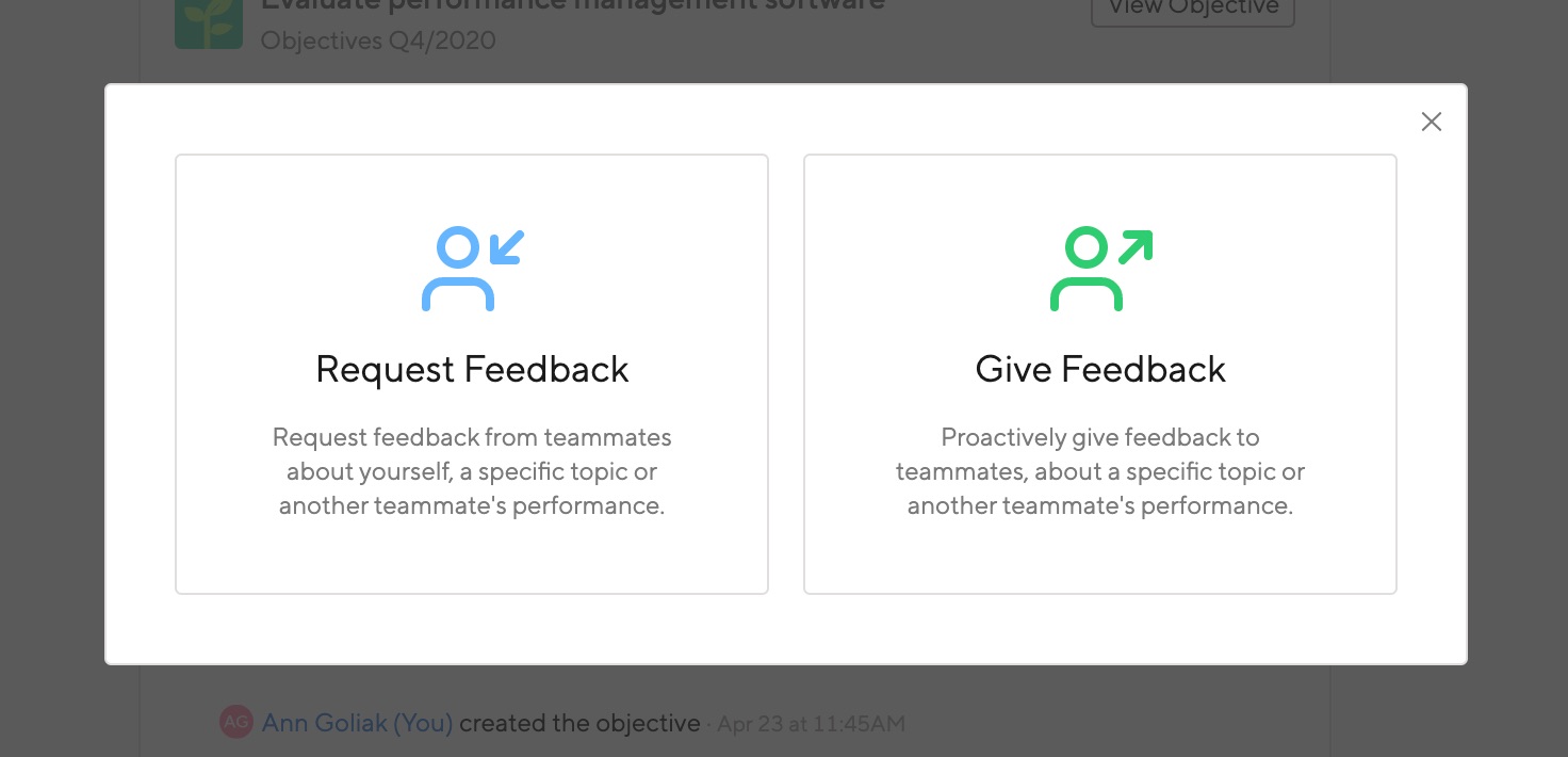 Anytime Feedback - Small Improvements Help Center