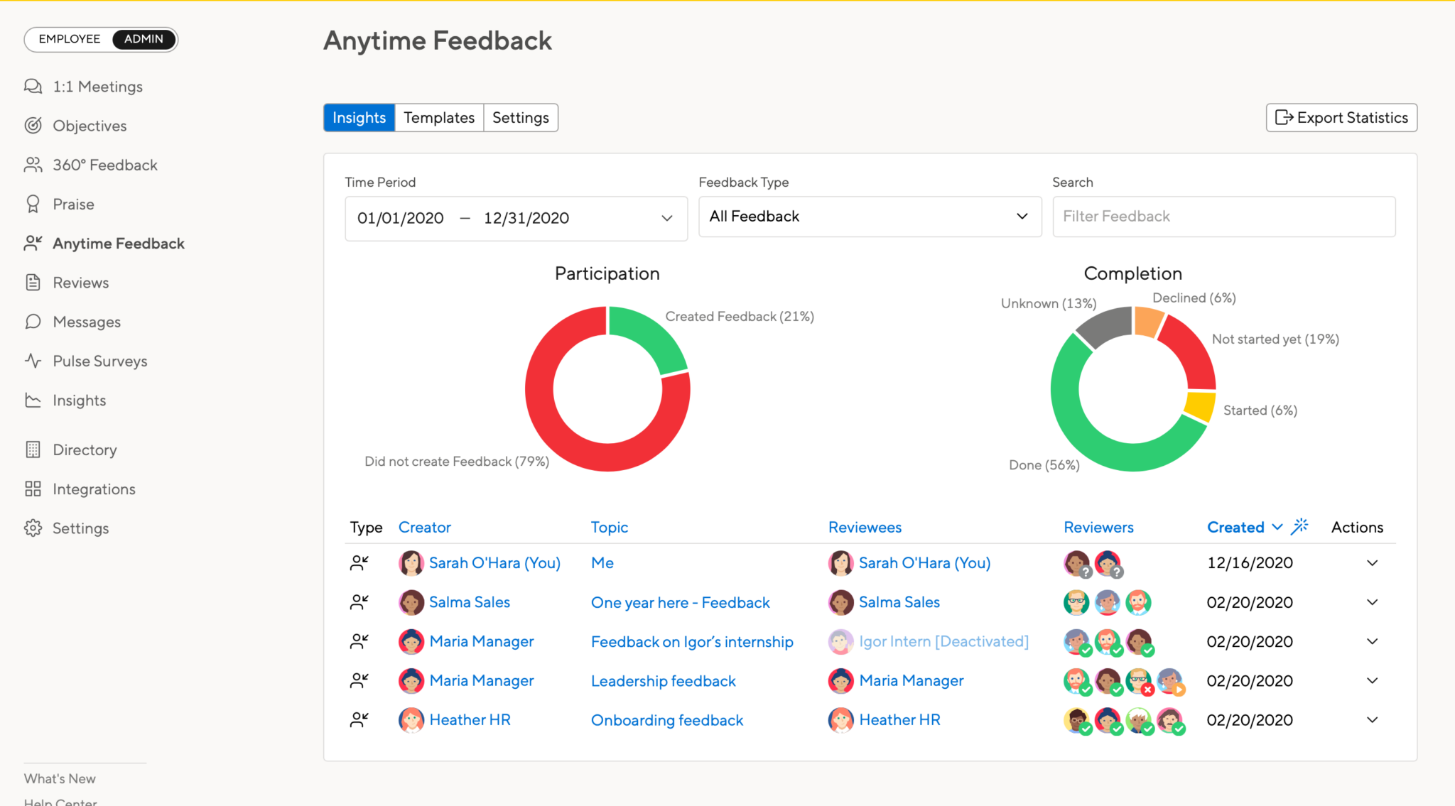 Anytime Feedback - Small Improvements Help Center