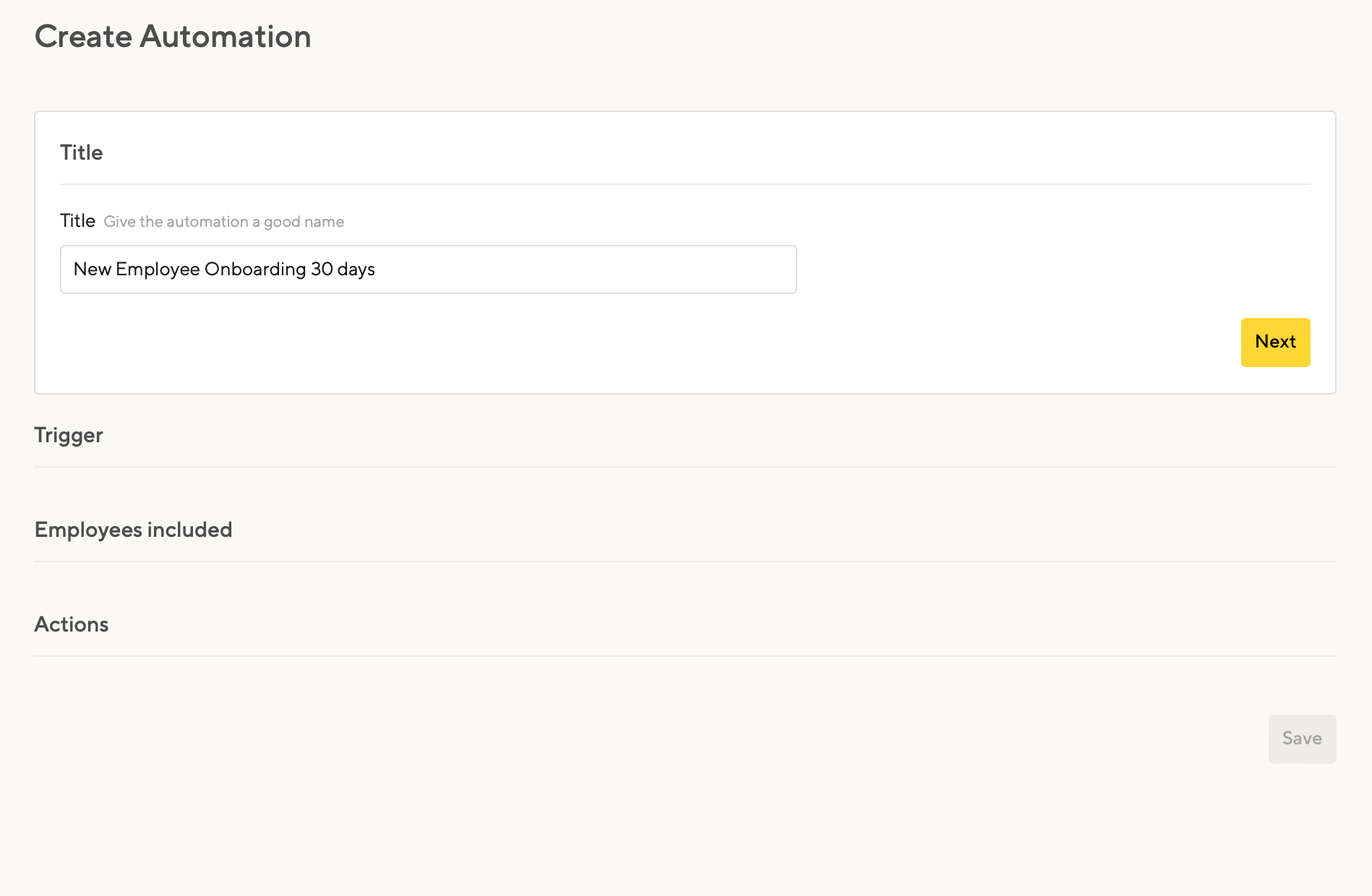 Automations (BETA) - Small Improvements Help Center