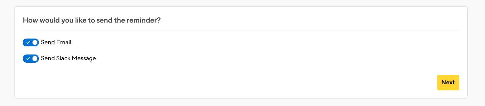 Automated Reminders (Beta) - Small Improvements Help Center