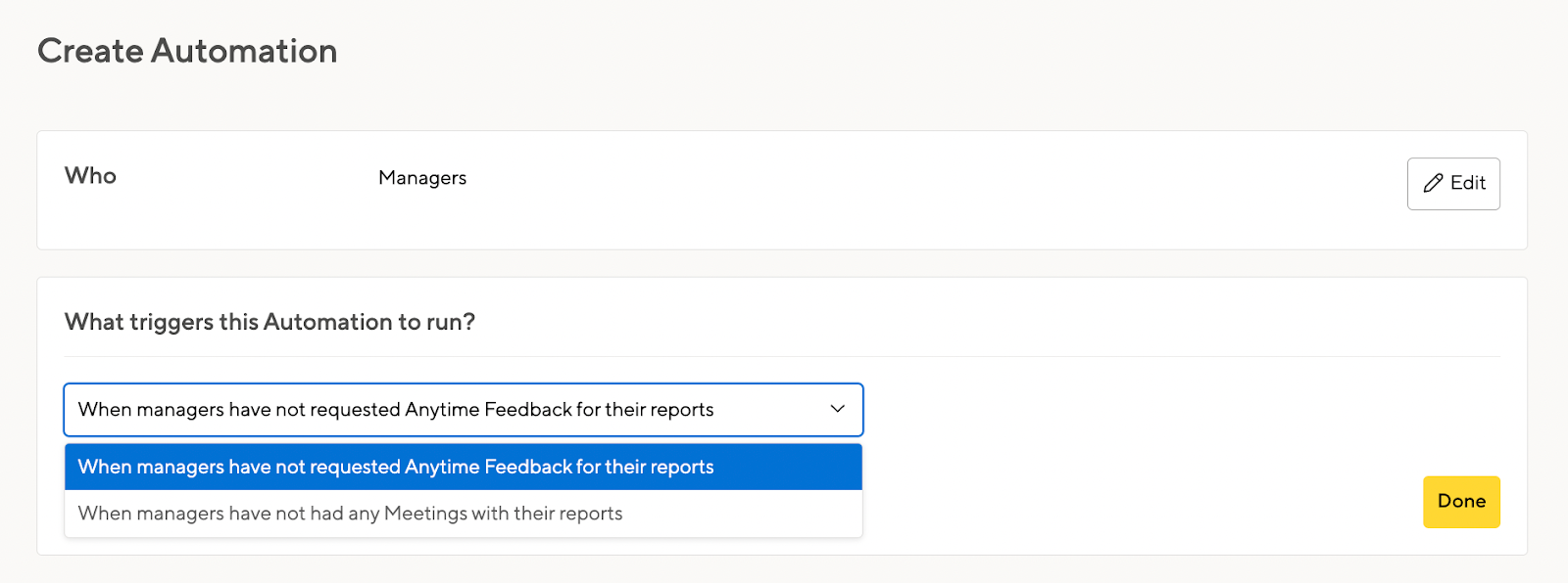 Cultivate feedback habits with Automated Reminders - Small Improvements ...