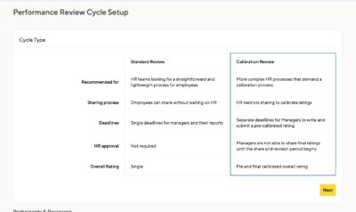 Calibration in performance reviews - Small Improvements Help Center